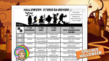 [Scheda] Halloween: inventare storie da brivido! – Maestra Giulia