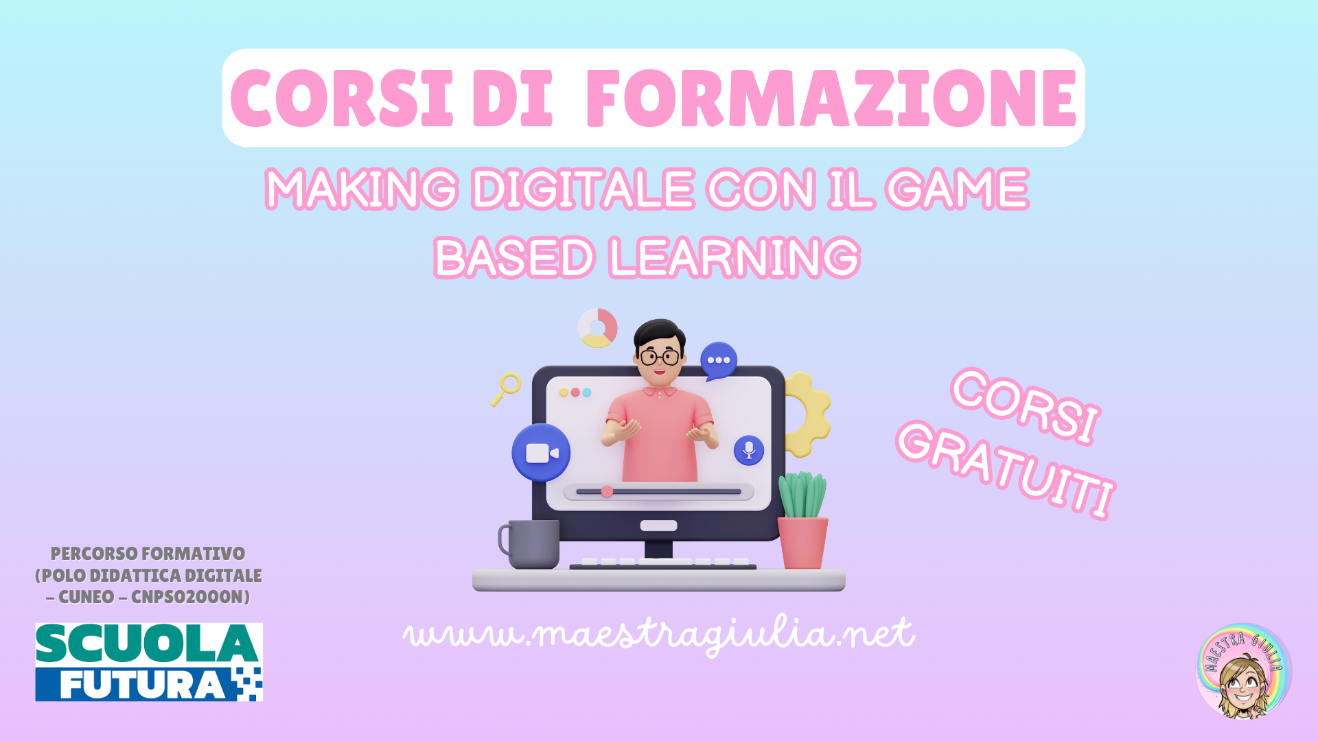 I miei corsi di formazione | Maestra Giulia