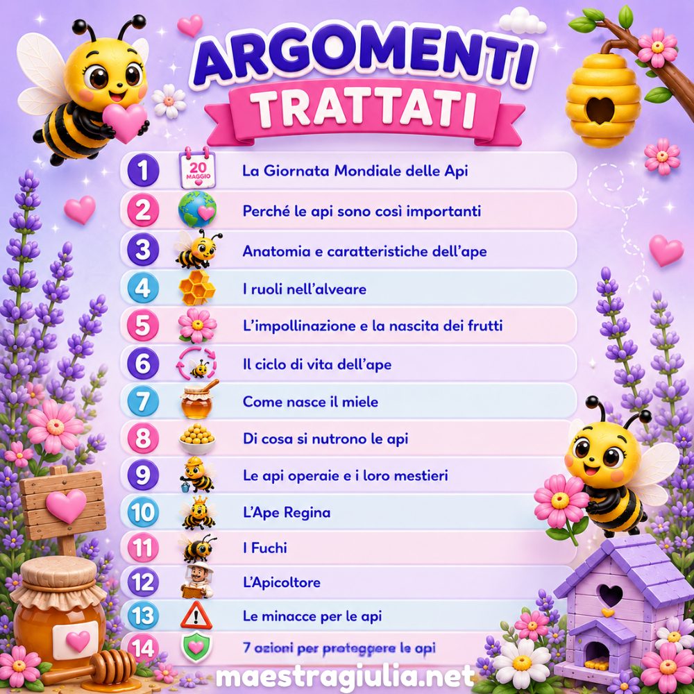 Conosciamo le Api – Percorso didattico completo per la Giornata ...