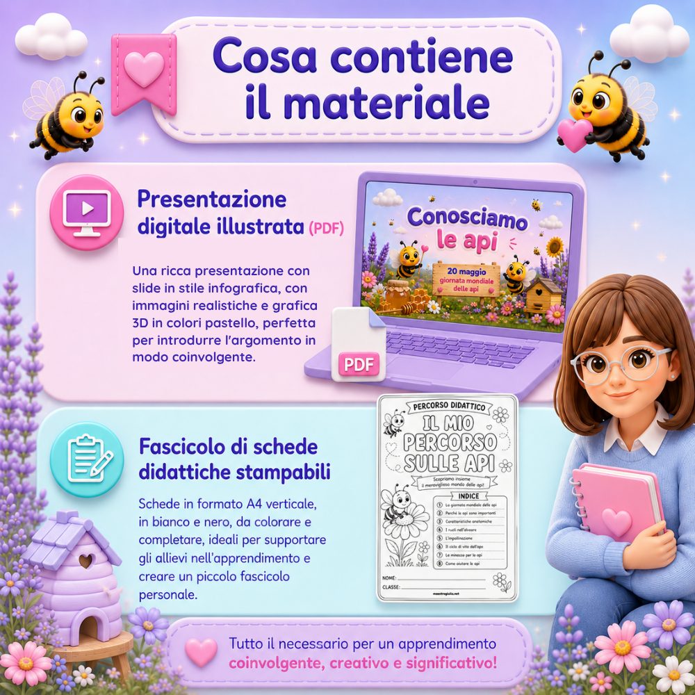 Conosciamo le Api – Percorso didattico completo per la Giornata ...