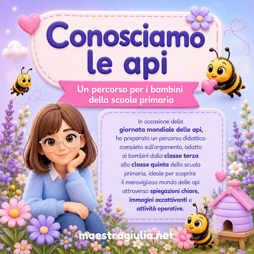 Conosciamo le Api – Percorso didattico completo per la Giornata ...